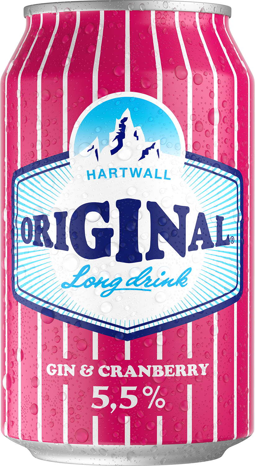 Hartwall Original Long Drink Gin & Cranberry, Can | Matthew Clark