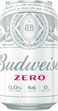 Lager - Bud Zero, Can 330 ml x 24 | Matthew Clark