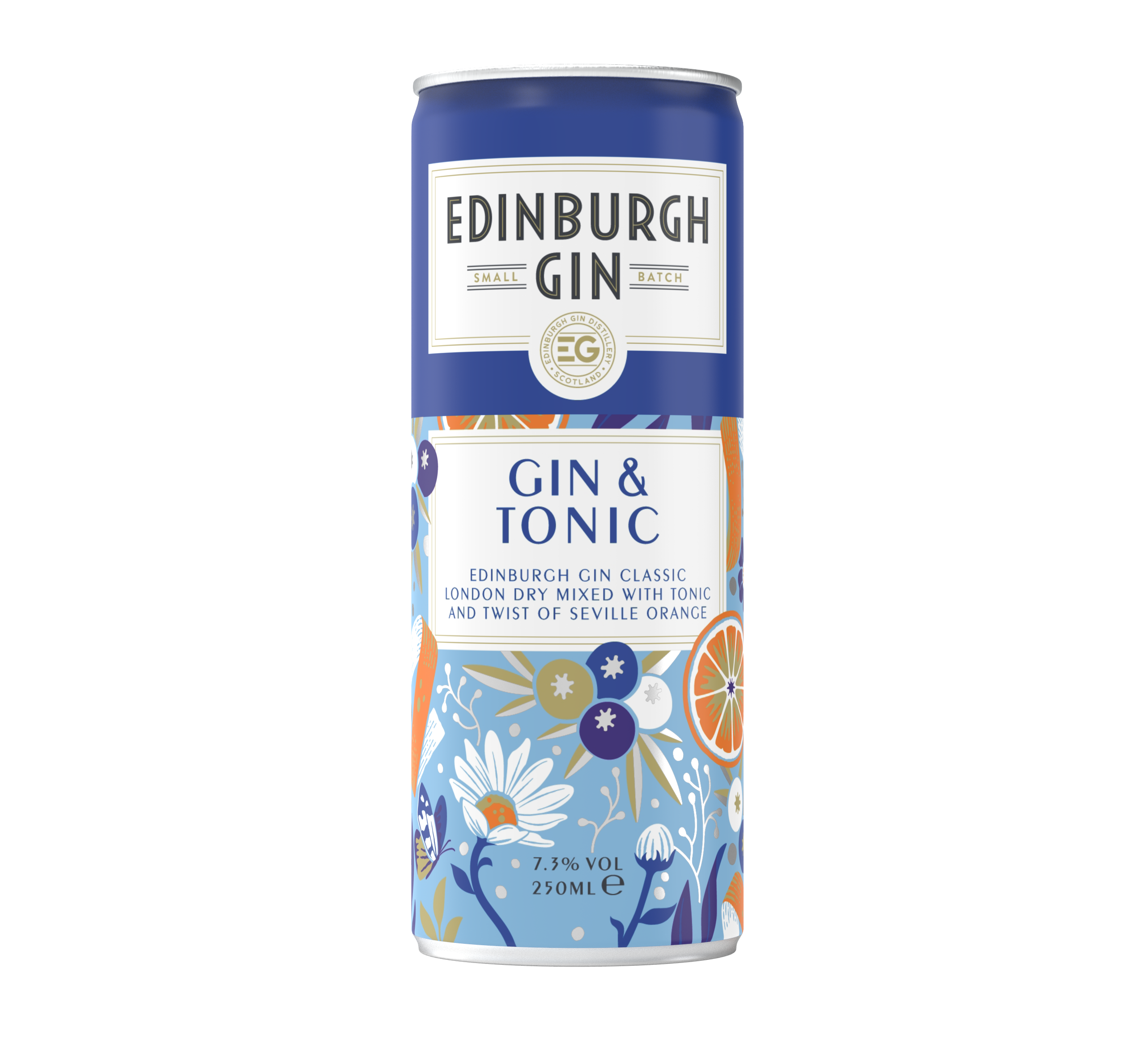 Edinburgh Rhubarb & Ginger RTD, Can | Matthew Clark